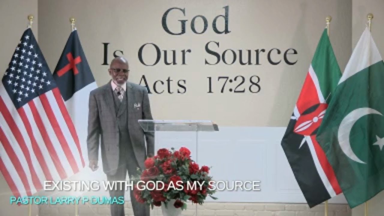 Existing With God As Our Source - YouTube