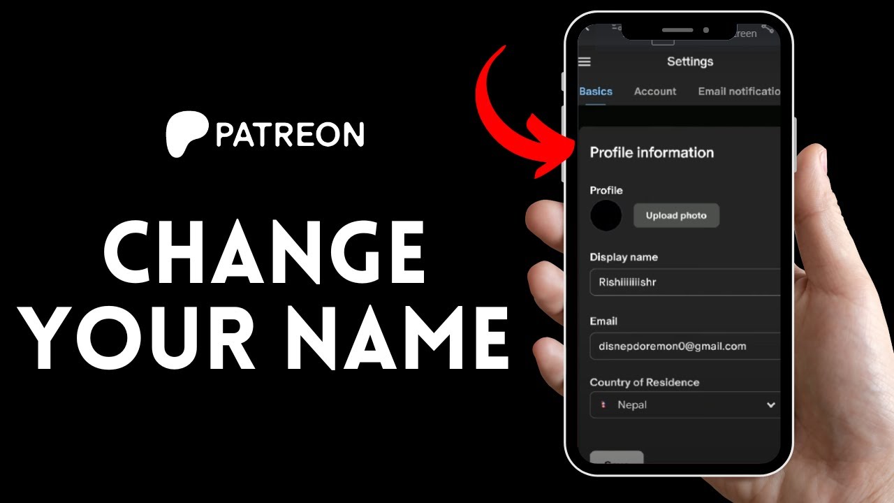 How to Change Your Name on Patreon Account? Edit Your Name on Patreon ...