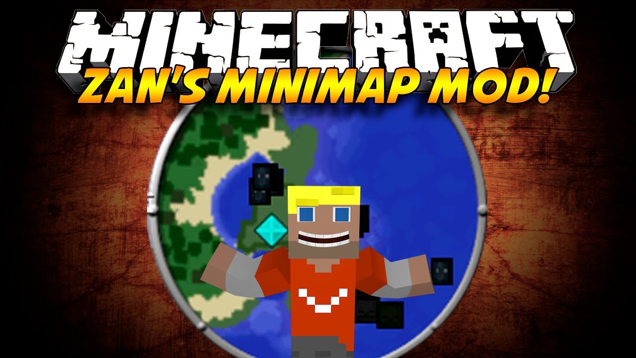 Minecraft Zan's Minimap Mod - YouTube
