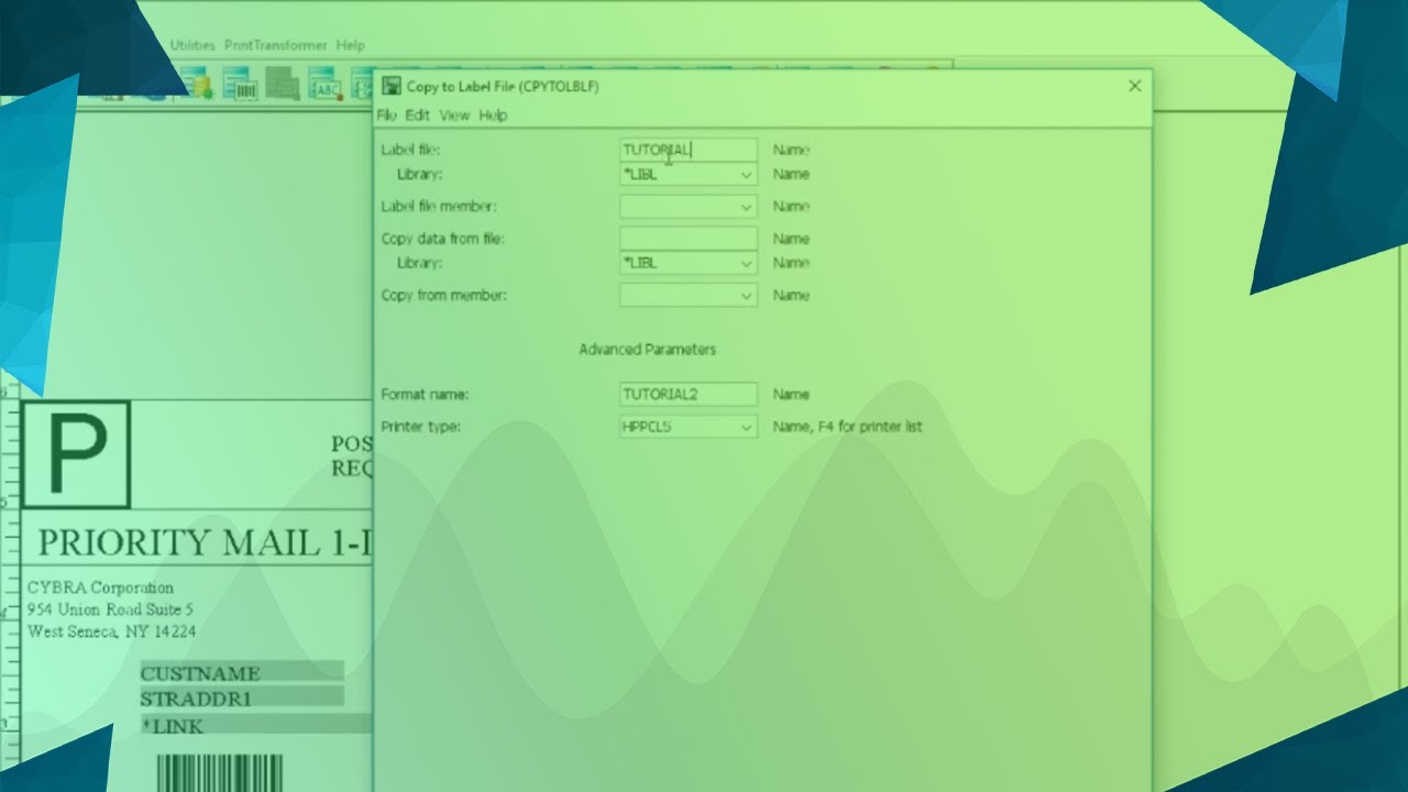 How to Create a Shipping Label File on Your AS/400 with JMagic Designer ...