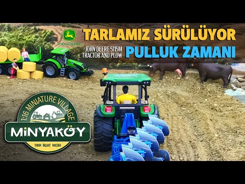 Tarla Nasıl Sürülür | Pulluk Nasıl Takılır | Tarlayı Pullukla Sürme Zamanı | Traktörle Tarla Sürmek