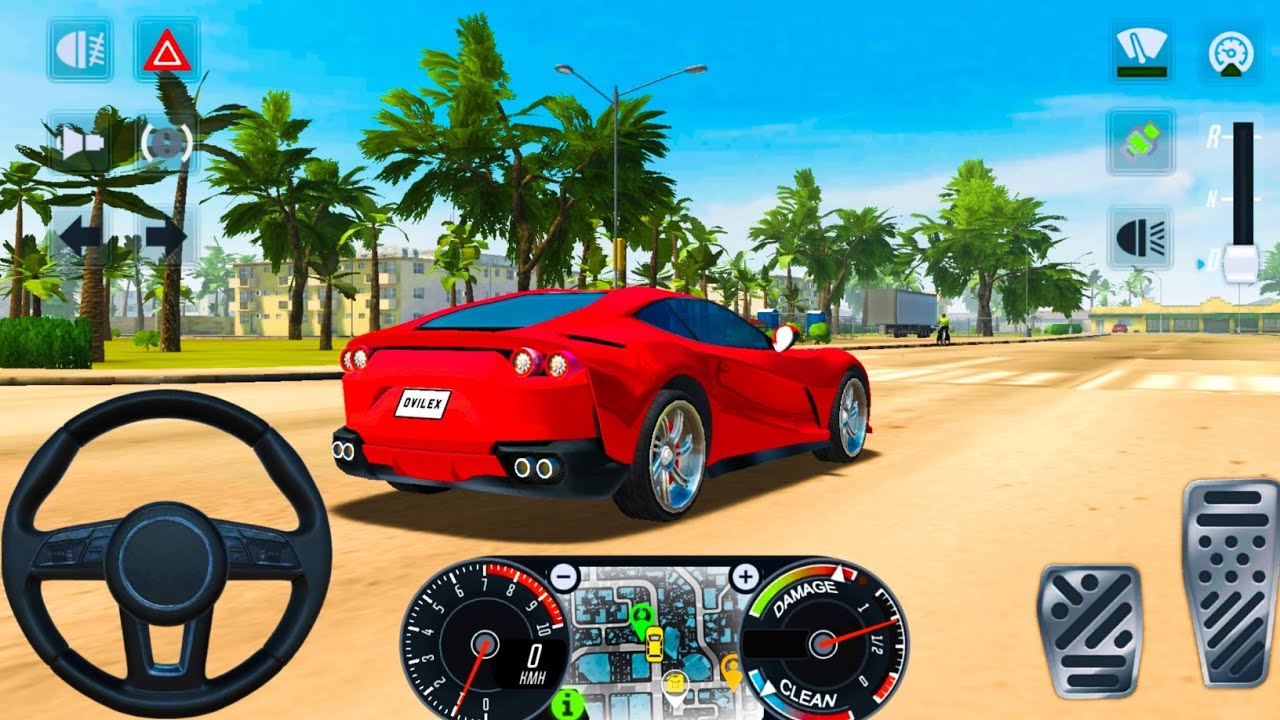 AMARANTH RED CHEVROLET CORVETTE LUXURY CAR DRIVING ️ - TAXI SIM 2022🚗 ...