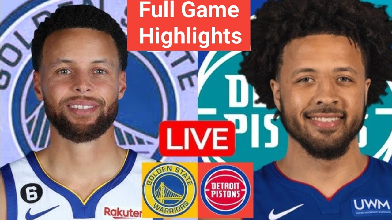 Golden State Warriors Vs Pistons full Game Highlights | NBA highlights - YouTube