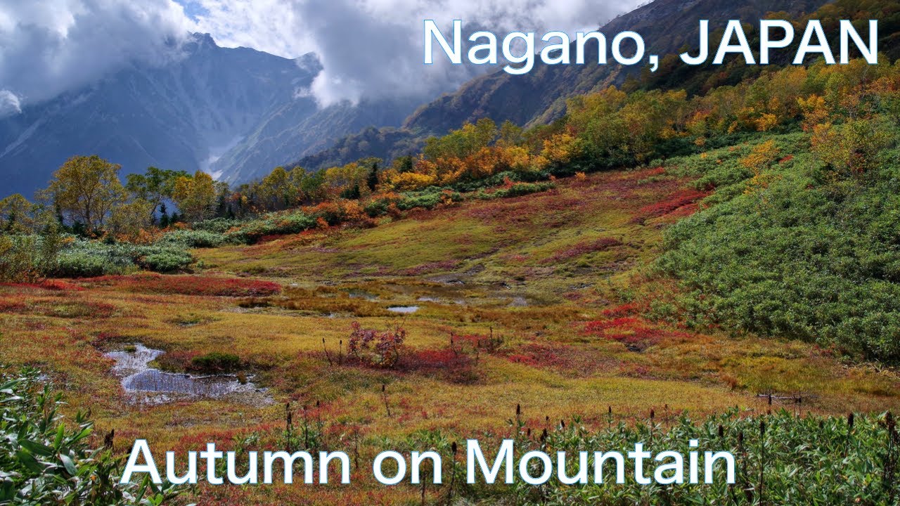 【JAPAN TRAVEL：NAGANO】Autumn leaves on the top of the mountain Hiking ...