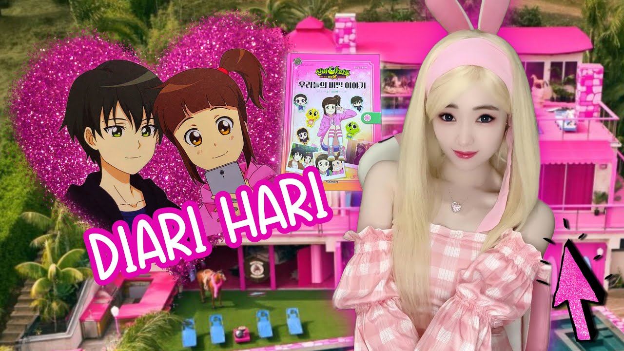 BARBIE STELLA UNBOXING SHINBI’S HOUSE BUKU HARIAN HARI KOO 바비 핑크 스텔라 ...