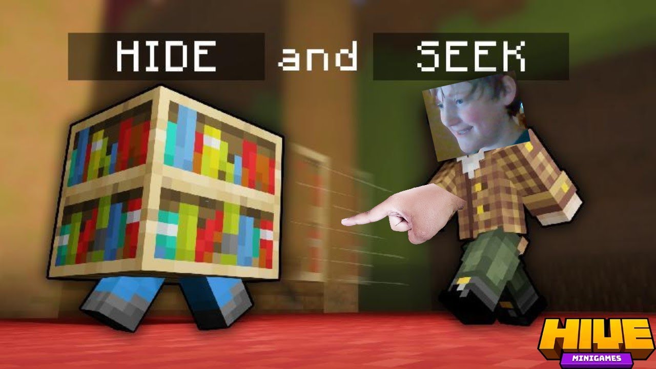 Hide and Seek! Minecraft Hive Minigames PT 2 - YouTube