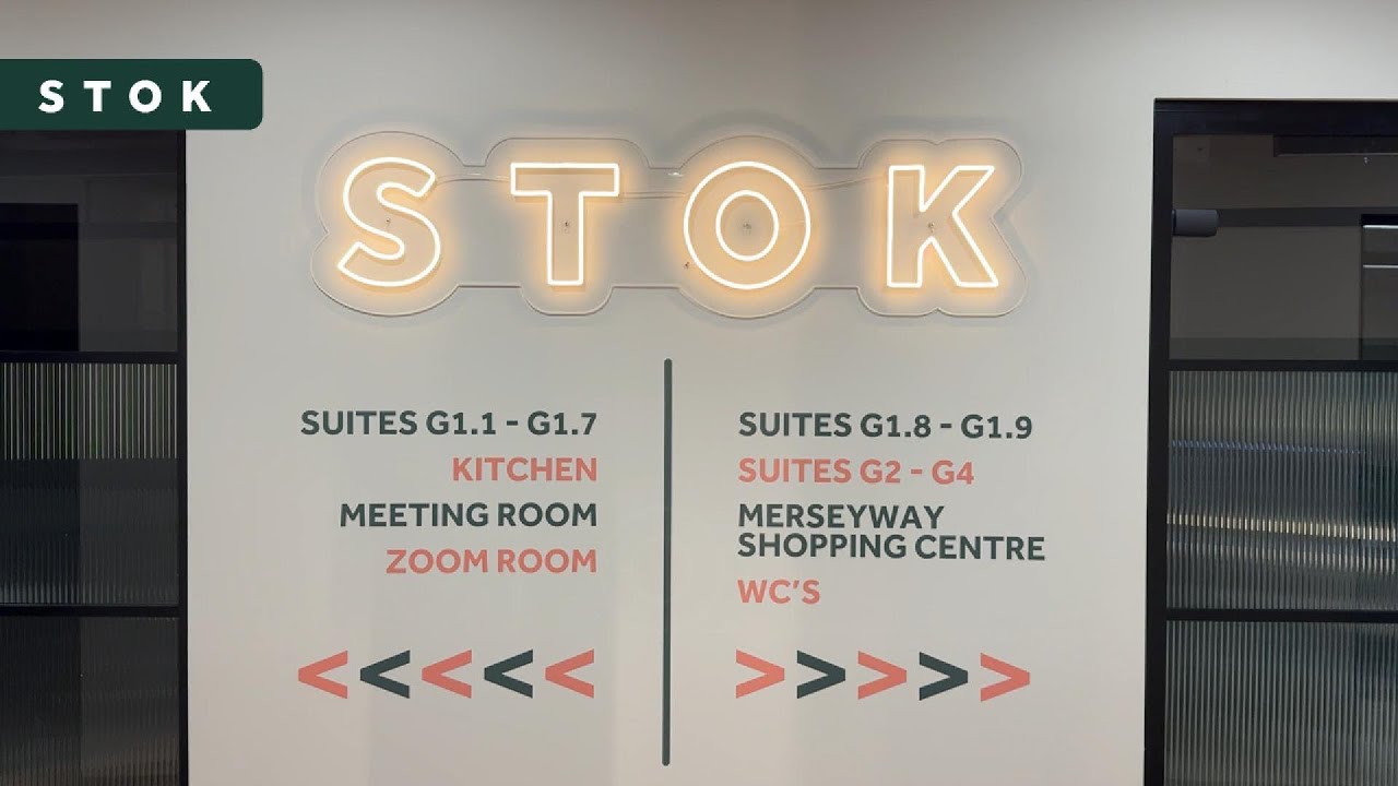 STOK office space in Stockport | 2024 - YouTube
