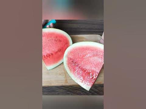 watermelon cut karne ka Aasan tarika for beginner #zaikaup #trending #shortsvideo #youtubeshorts ...