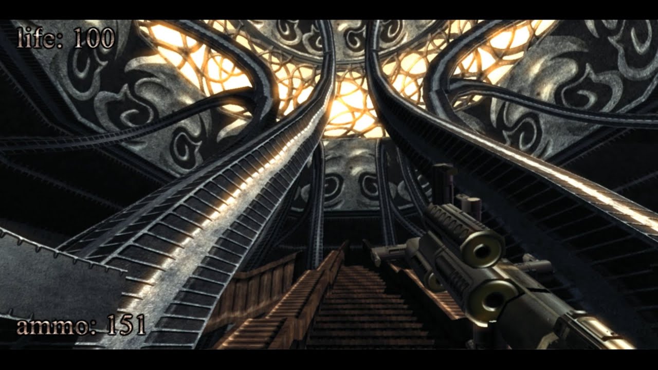 .KKRIEGER (2004) - An FPS game contained in only 96 KB - YouTube