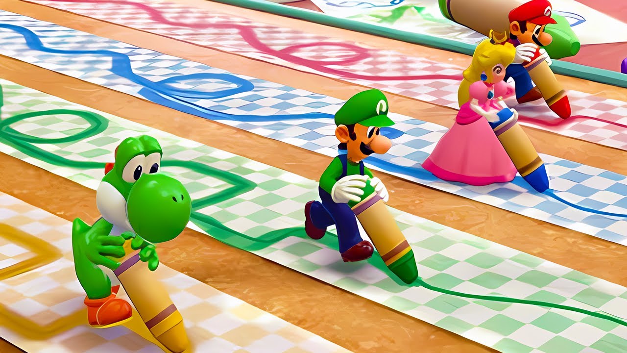 4 friends casually play Mario Party - YouTube