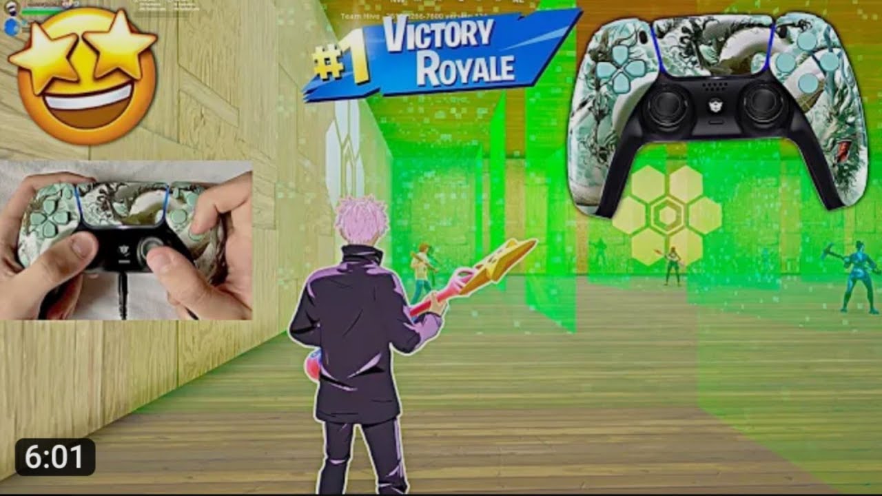 Fortnite ASMR box fights ps5 120 fps game play - YouTube