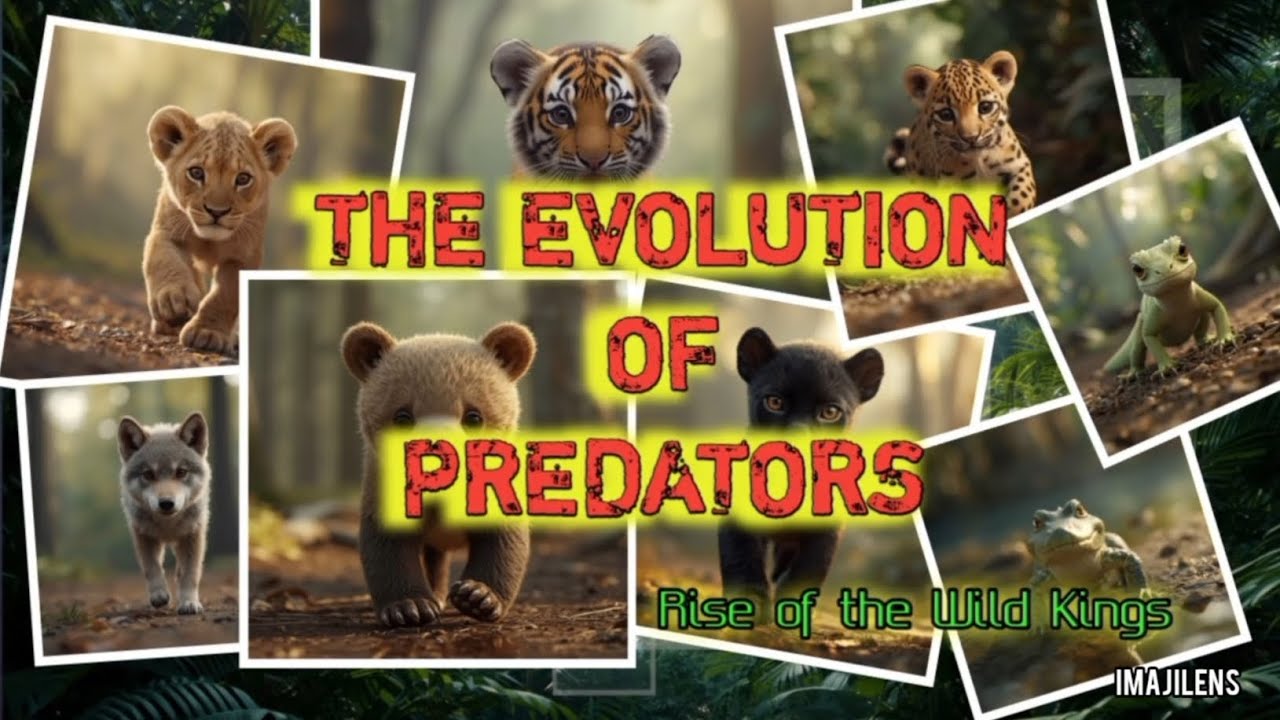 THE EVOLUTION OF PREDATORS👣😱 #animals #predator #wildanimals - YouTube