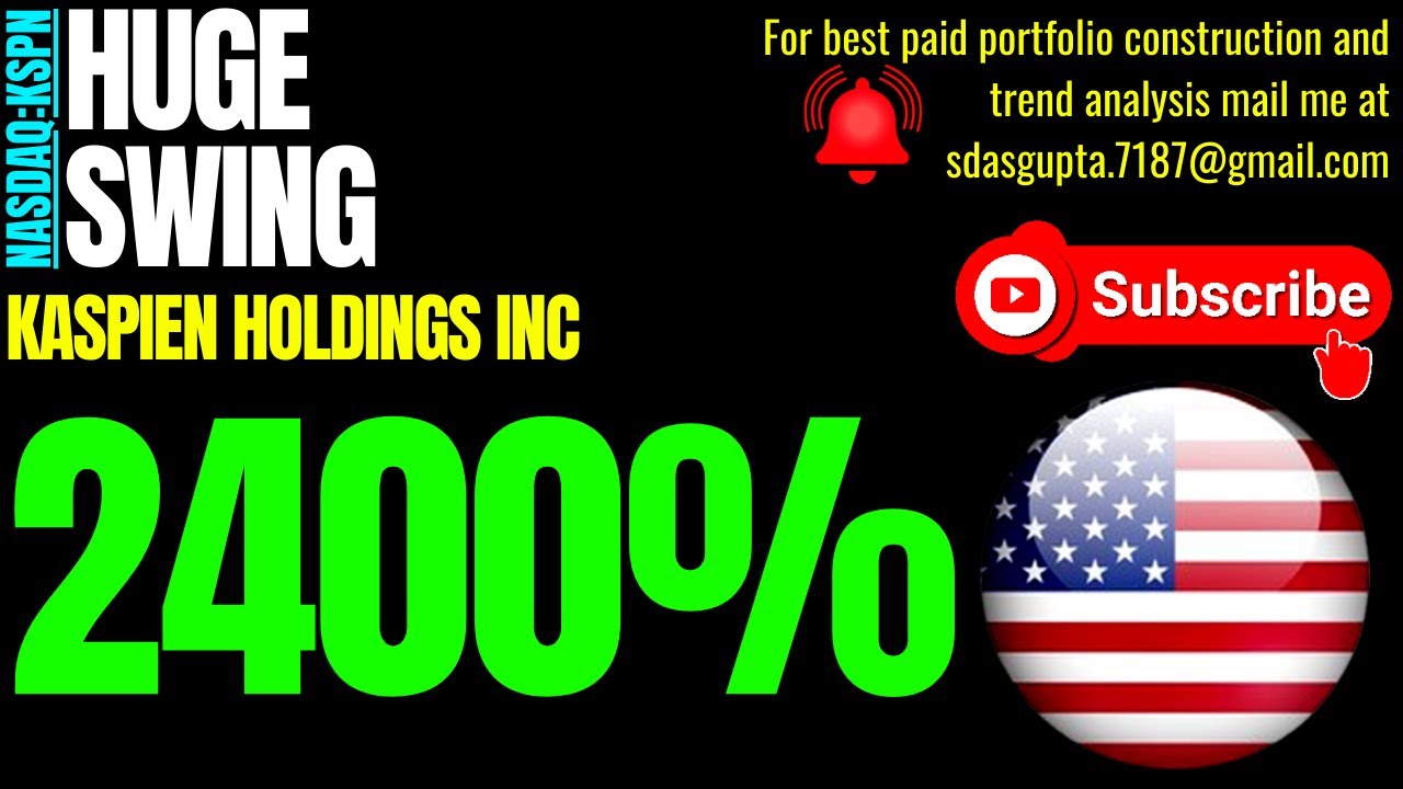 KASPIEN HOLDINGS INC HUGE SWING | KSPN STOCK - YouTube