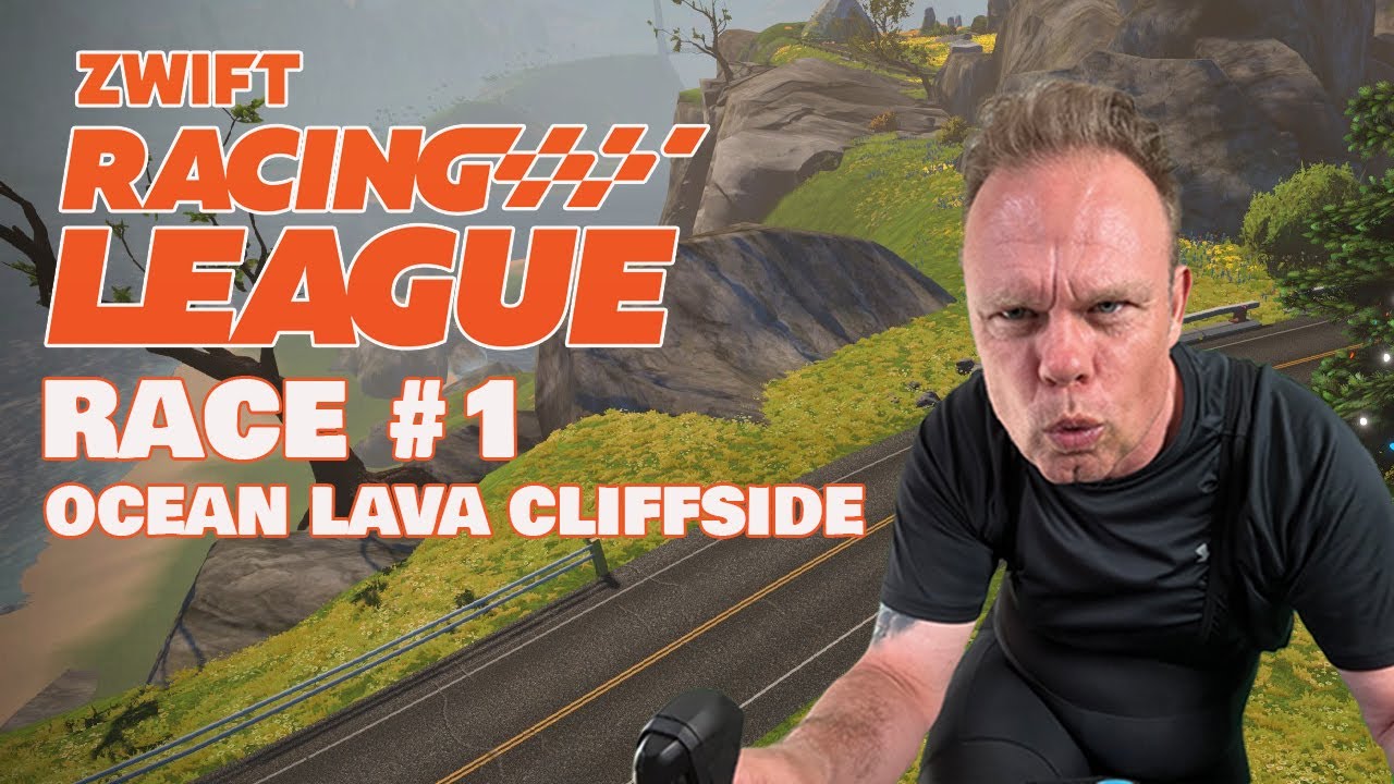 Zwift Racing League - ZRL - Stage 1: Open Lava Cliffside Loop - YouTube