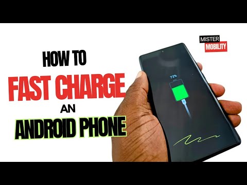 How To Fast Charge An Android Phone - YouTube