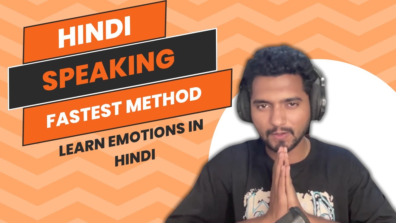 How to Learn Hindi speaking || Learn Emotions in Hindi || Daily Life ...