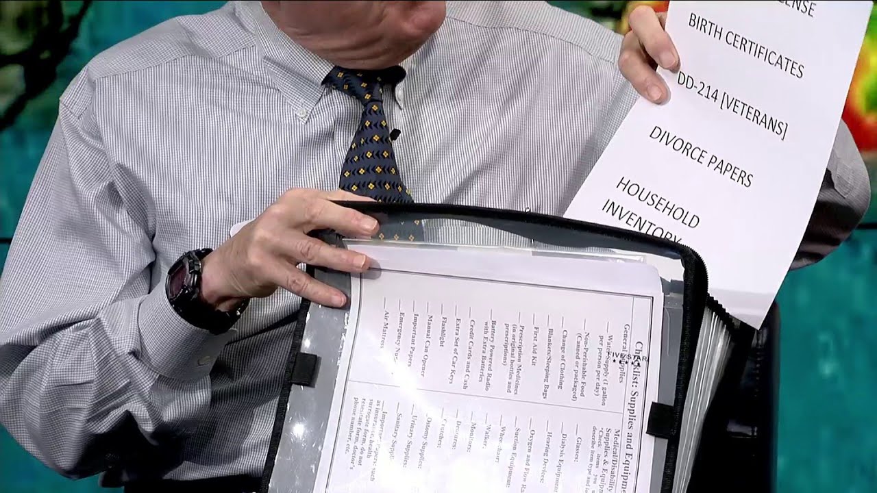 Keeping documents safe during a hurricane - YouTube
