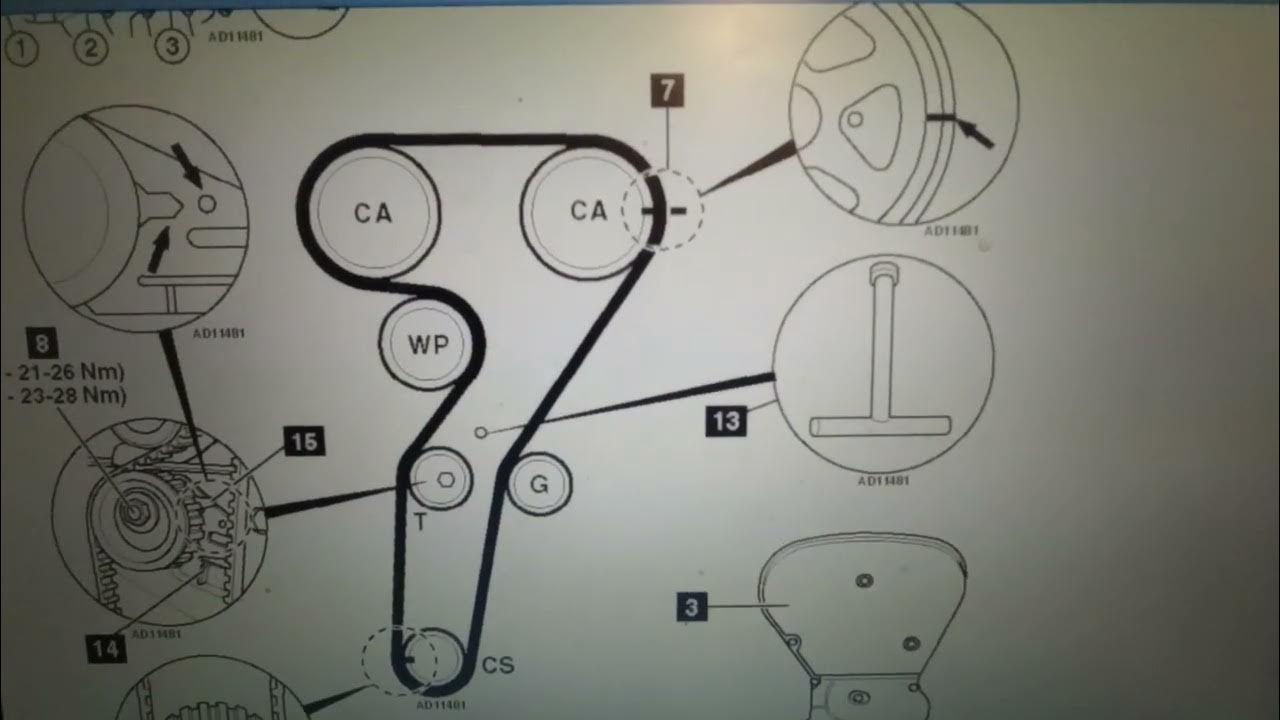 timing belts/ curea distribuție alfa Romeo 147 1.6 16v - YouTube timing belts/ curea distribuție alfa Romeo 147 1.6 16v - YouTube
