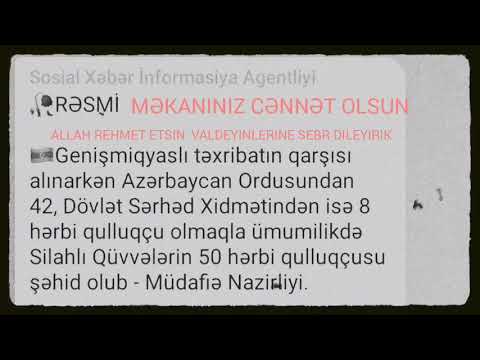 azerbaycanda son vezyet