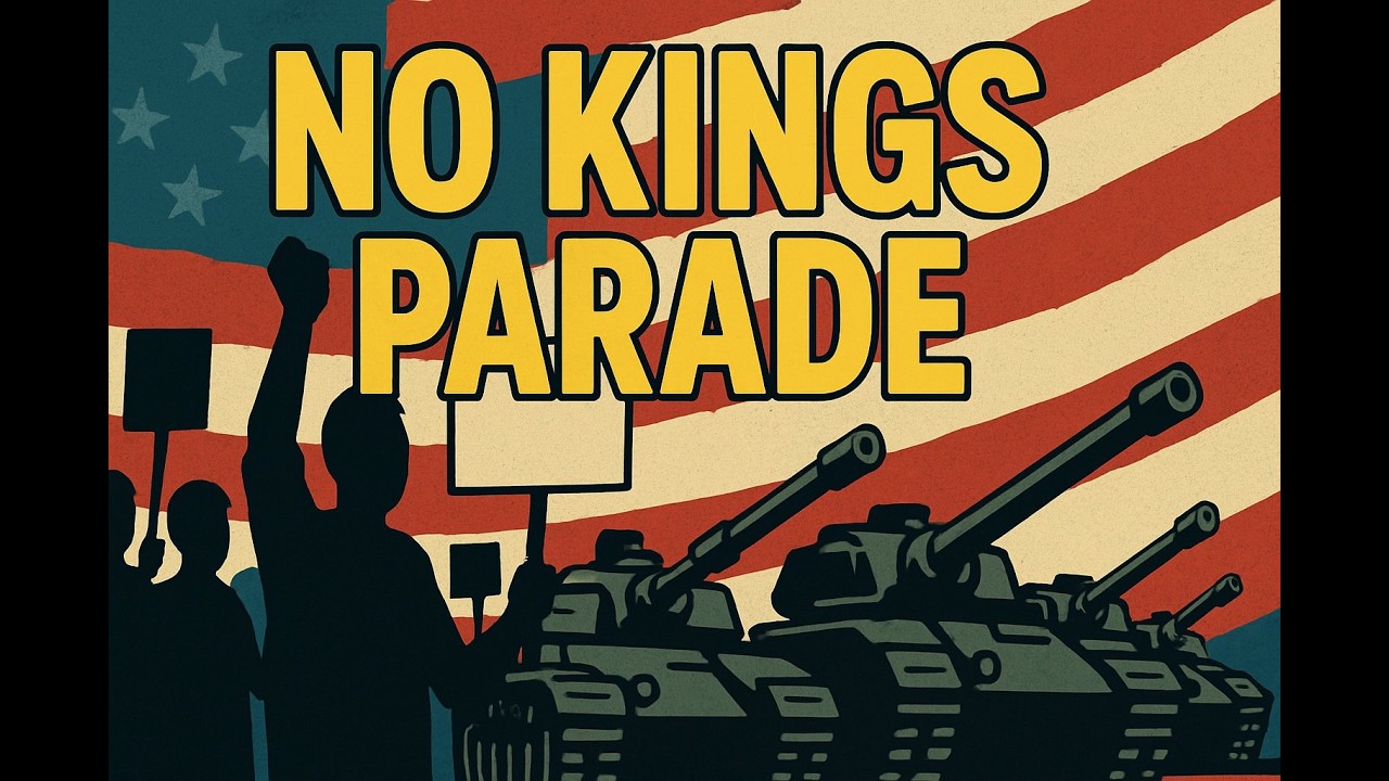 The Parade No One Asked For | ‘No Kings’ Protests Sweep the Globe - YouTube