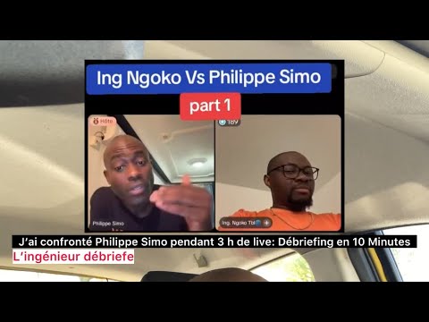J‘ai confronté Philippe Simo pendant 3 h de live: Débriefing en 10 Minutes