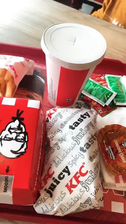 KFC Burger 🍔 Sandwich 🥪 |#kfc #shorts #youtubeshorts #viral #food #minivlog #short #shortvideo ...