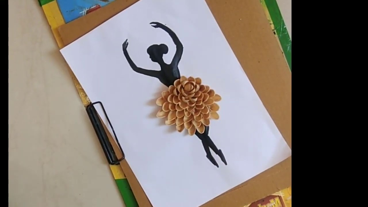 PISTA SHELL CRAFTS l Easy Craft ideas with Pista Shells l Pista shell ...