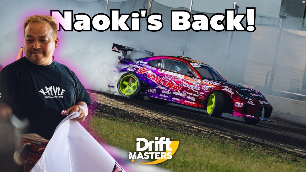 Naoki Nakamura Had Just 7 Days to Prepare His Drift Masters Car! - YouTube