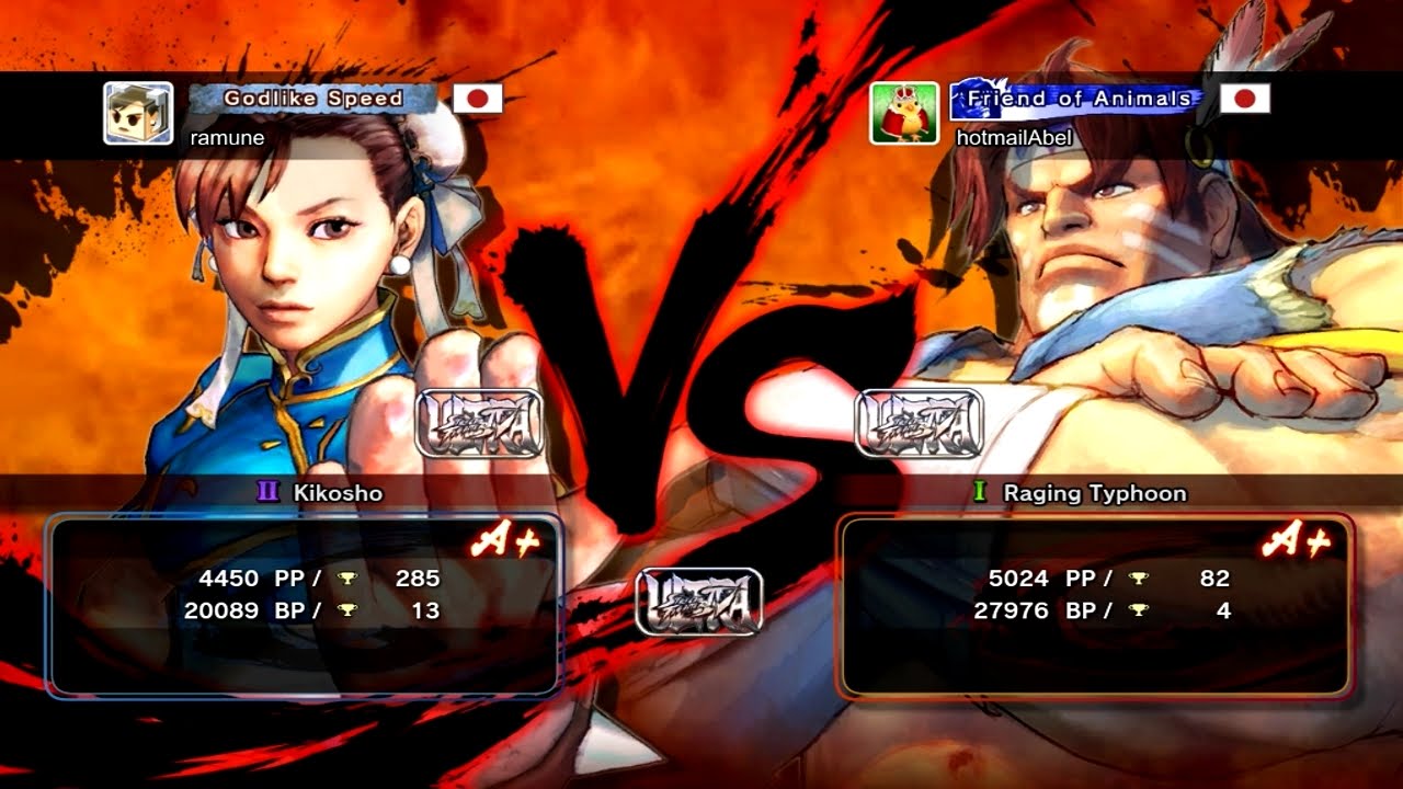 ramune [CHUN-LI] vs [T. HAWK] HotmailAbel - YouTube