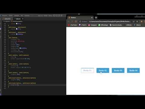 Treino de CSS | Estilizando botões - YouTube