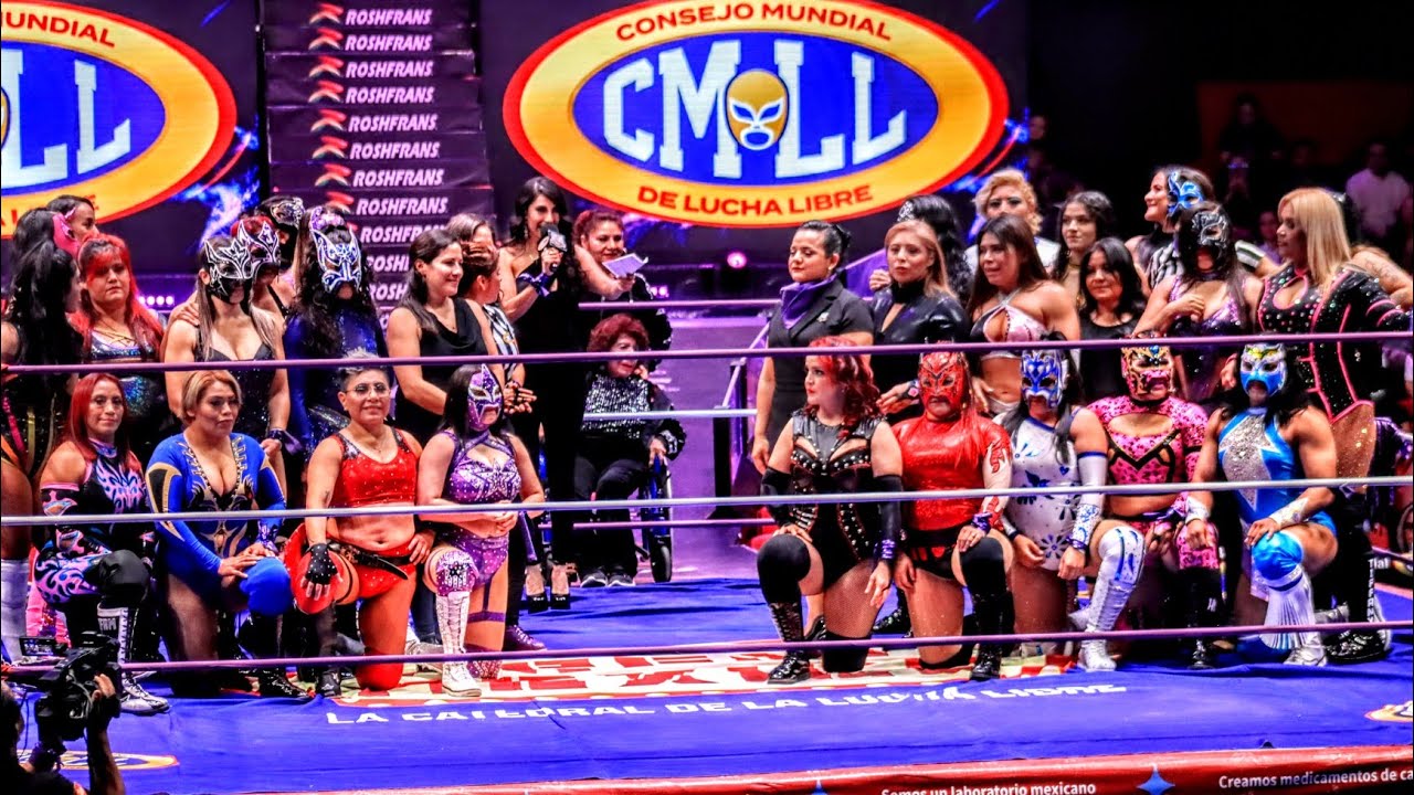 Las Amazonas del Consejo Mundial de Lucha Libre hicieron historia en la ...