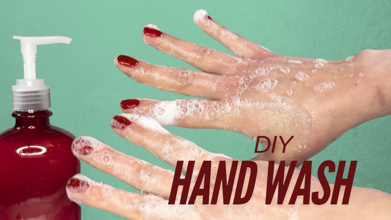 How to Make Your Own Luxurious Hand Wash - YouTube