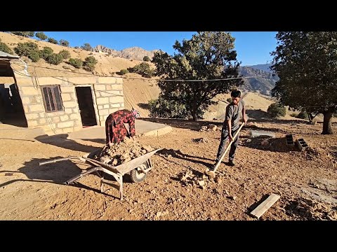 Fatima gets back on her feet and helps Hassan build the house.