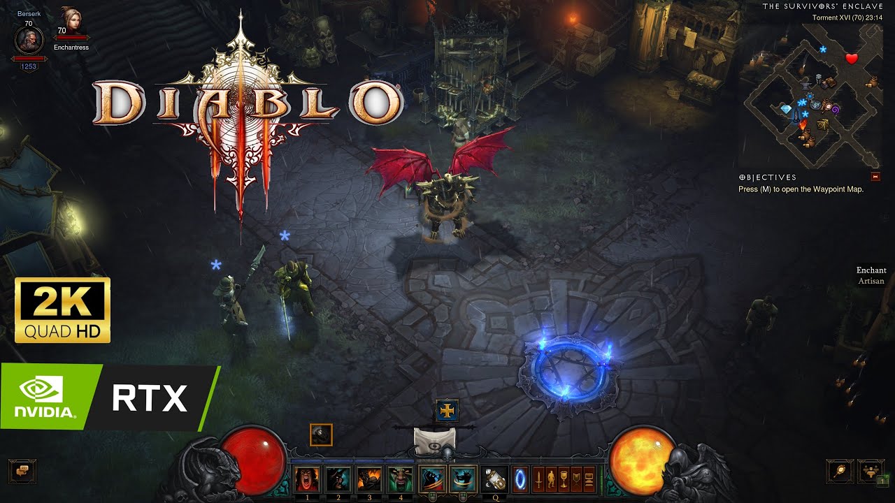 Diablo 3 - Solo Greater Rift lvl 100 | 1440p | RTX 3080 | i9-9900K ...