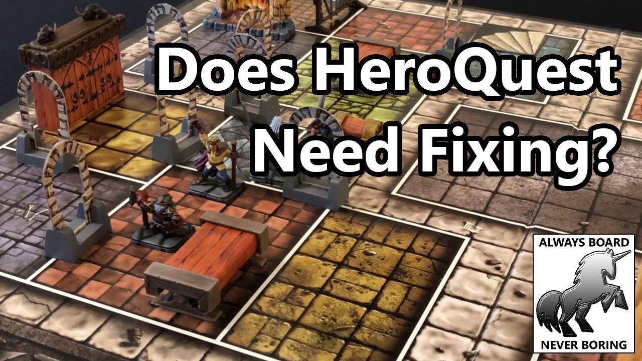 Does HeroQuest Need House Rules? | Discussing Roll and Move Plus Other Game Mechanisms - YouTube