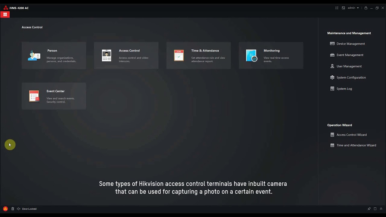 How to capture photo on event for Camera enabled Access Control ...