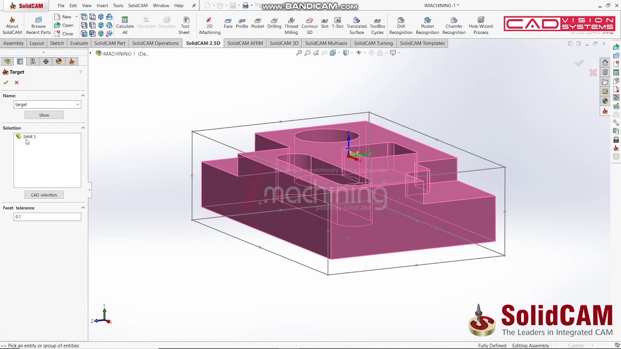 Tutorial training on SolidCAM 2D iMachining (Mandarin version - 中文版本) - YouTube