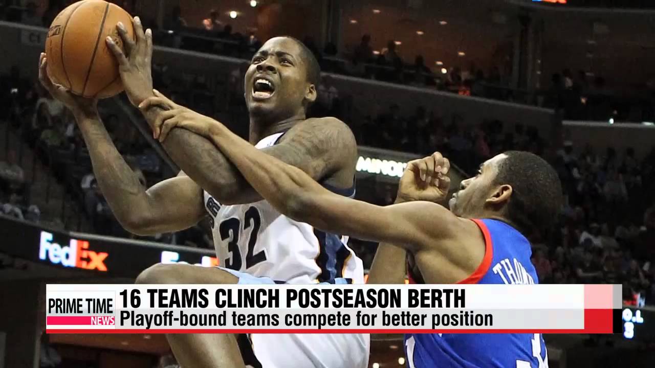 NBA: 16 teams clinch playoff spots - YouTube