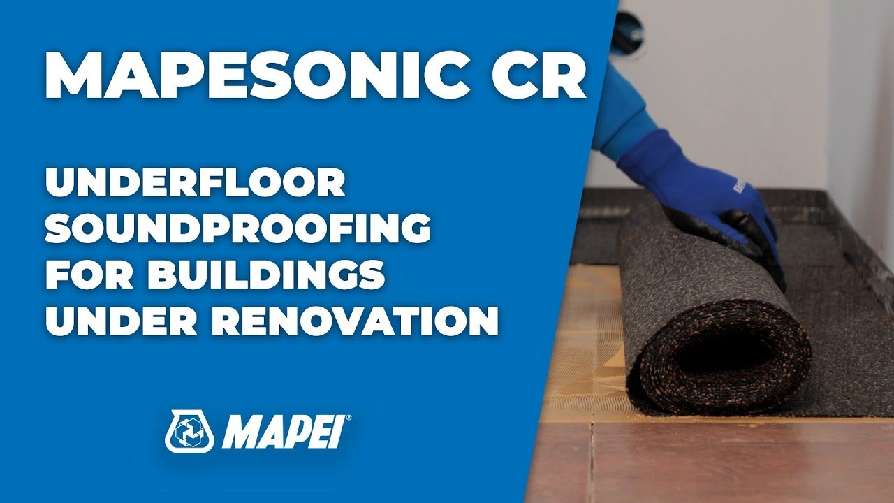 Mapei | Mapesonic CR - YouTube
