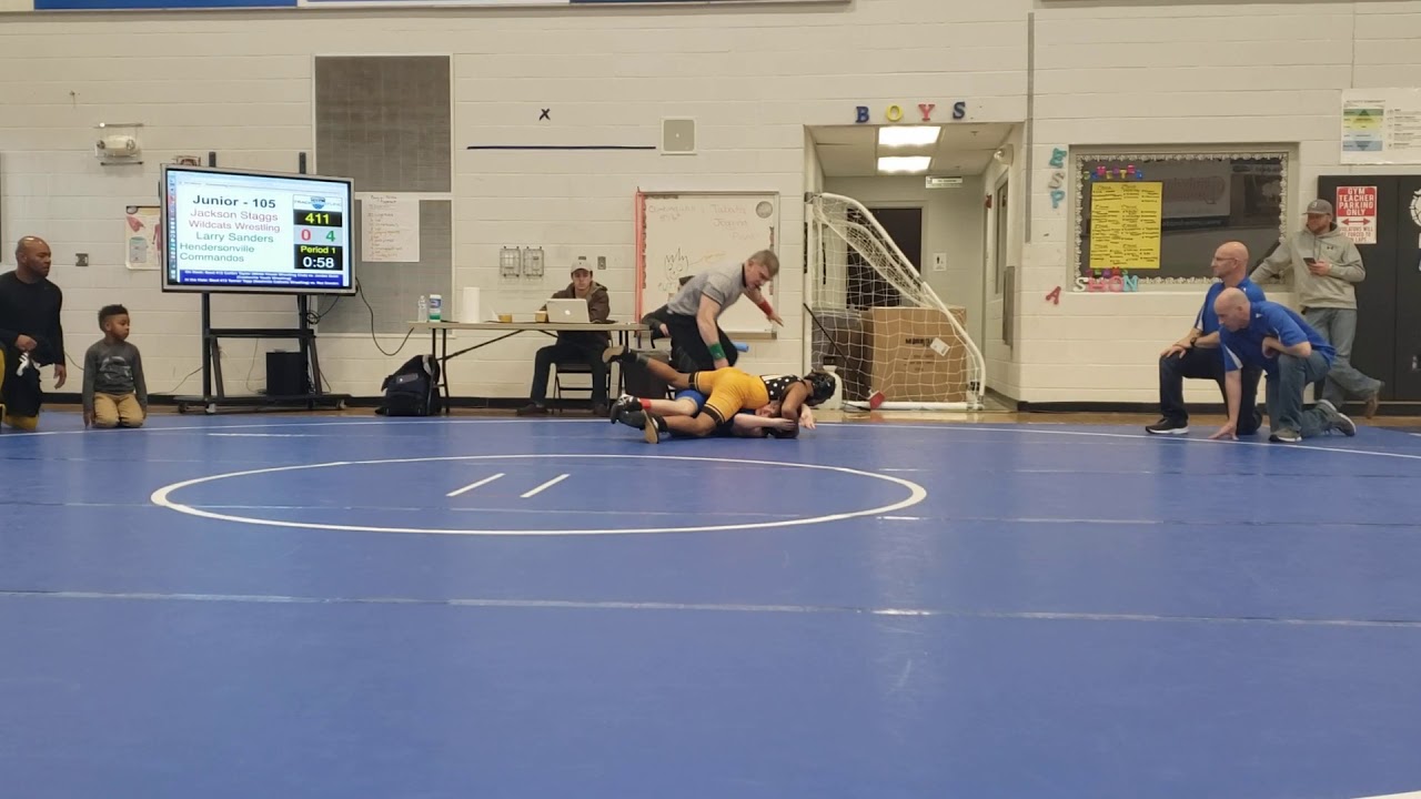 Larry Sanders II - 2020 Region 3 Tournament - Round 1 - YouTube