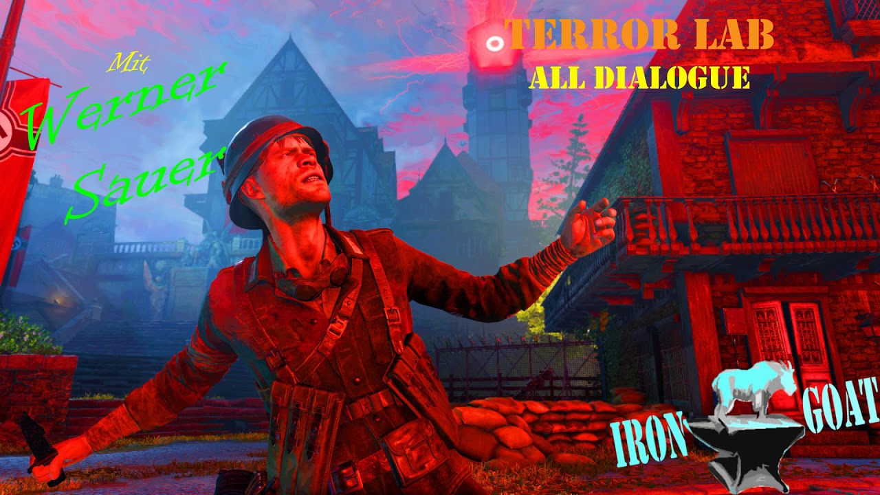 Zombie Army 4: Dead War - Terror Lab All Dialogue - Werner Sauer - YouTube