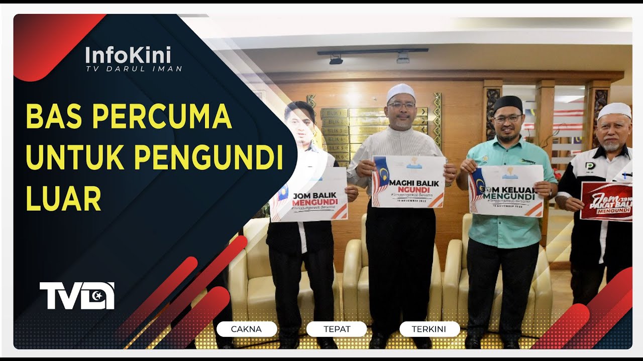 Bas Percuma Untuk Pengundi Luar - YouTube