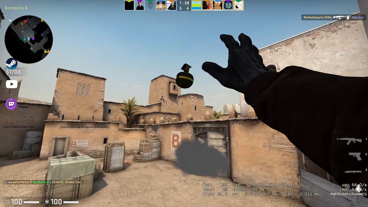 100 KDR CSGO Comp Full Game #252 - YouTube