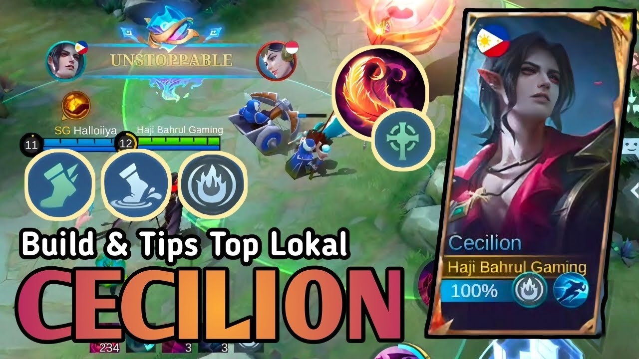 Unstoppable! Cecilion Build Support Auto Win - YouTube