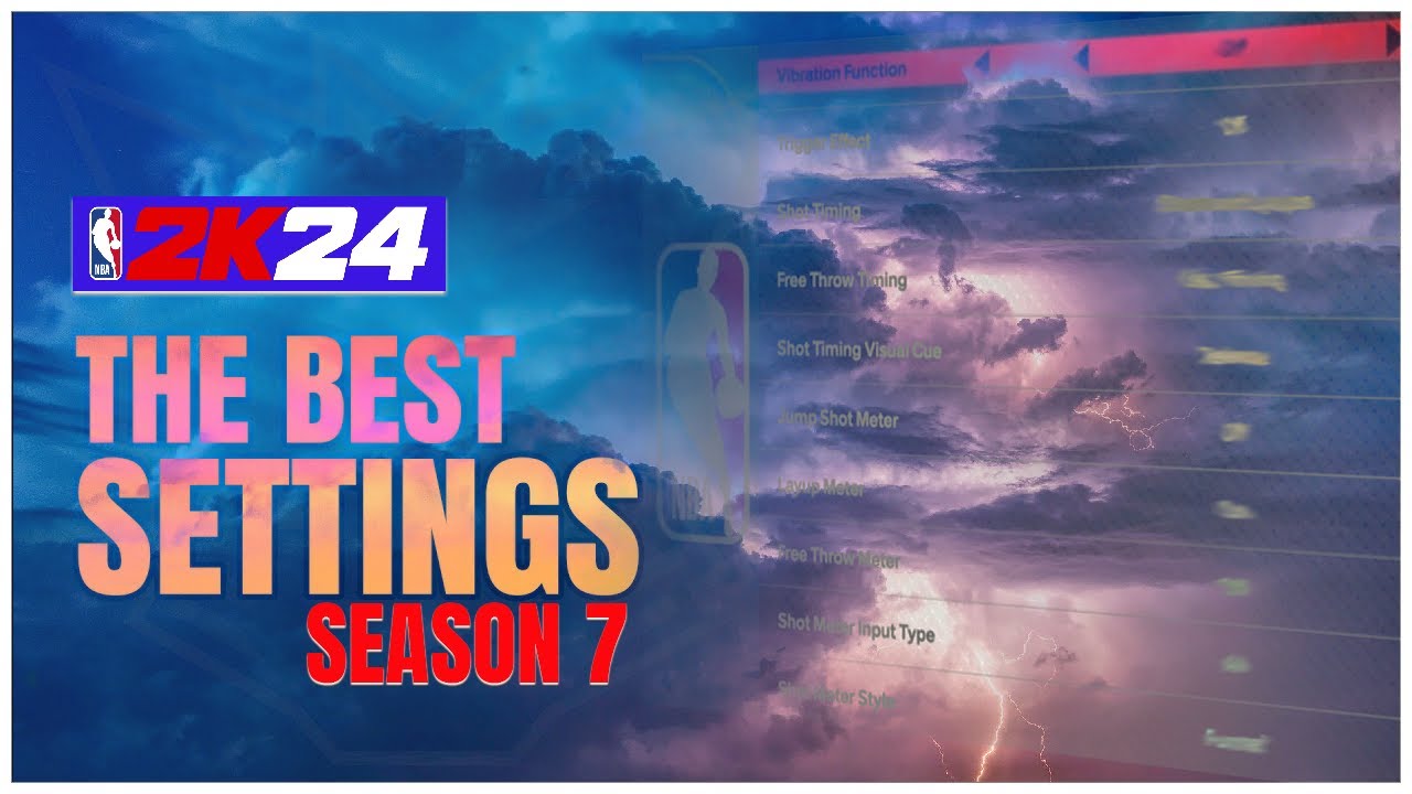 BEST Controller Settings Season 7 NBA 2K24! - YouTube
