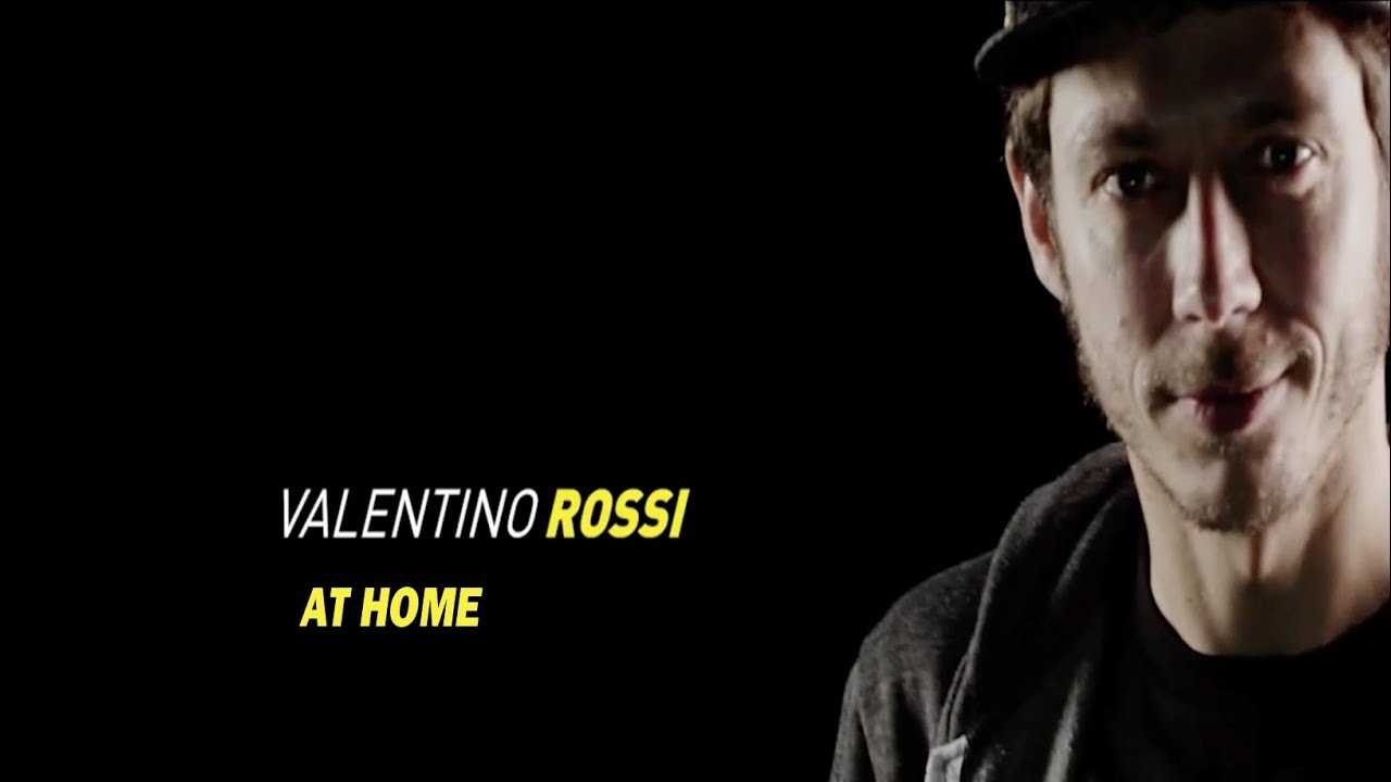 Valentino ROSSI at home - YouTube