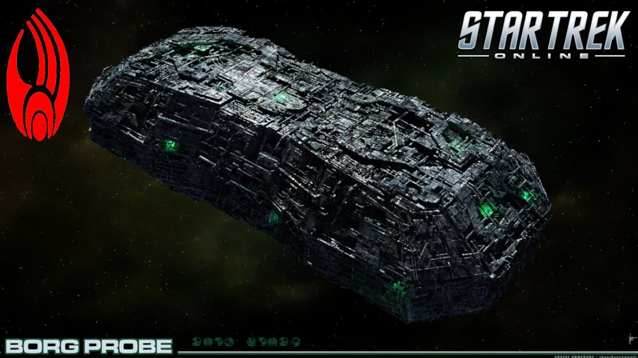 BORG PROBE AKA HOLOSHIP | BORG THEME BUILD | STAR TREK ONLINE - YouTube