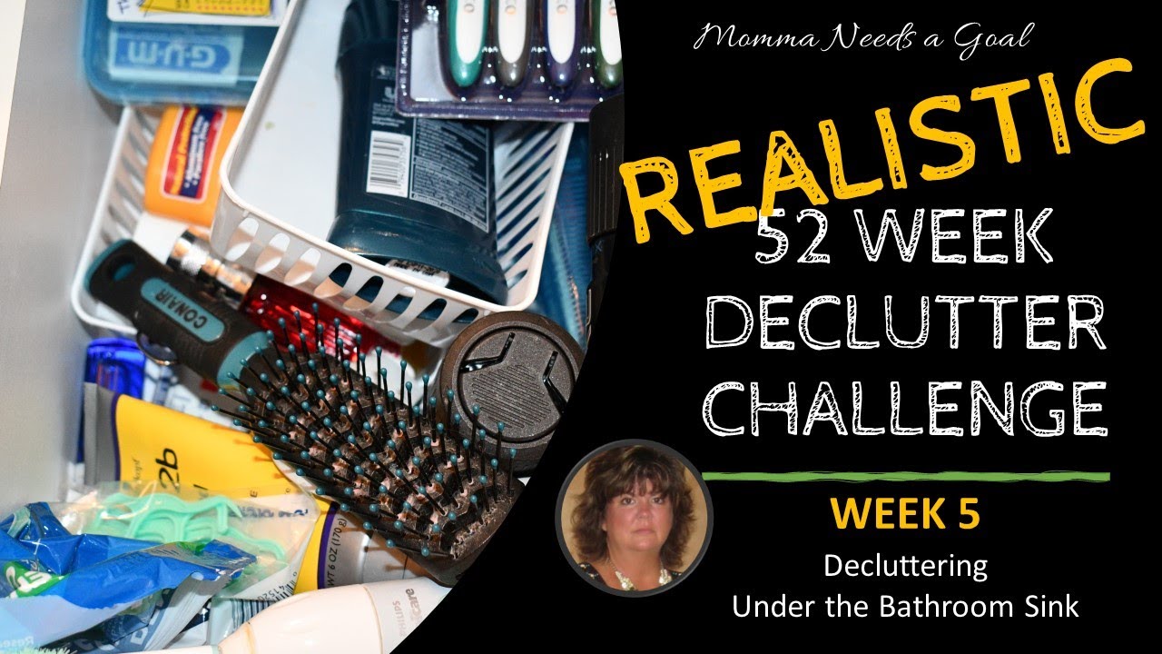 52 Week Realistic Declutter Challenge - Week 5: Decluttering Under the ...