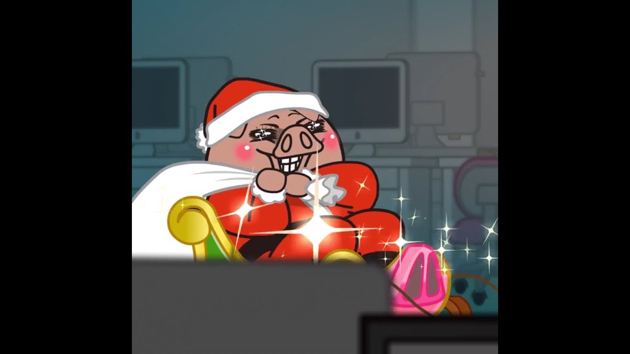 Aggretsuko - Santa-Ton - YouTube