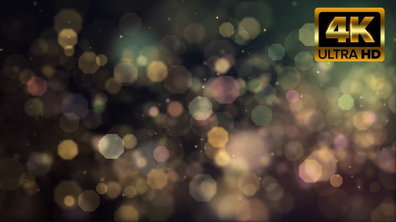 Celebration Bokeh Background – 1HR LOOP 4K 60FPS - YouTube
